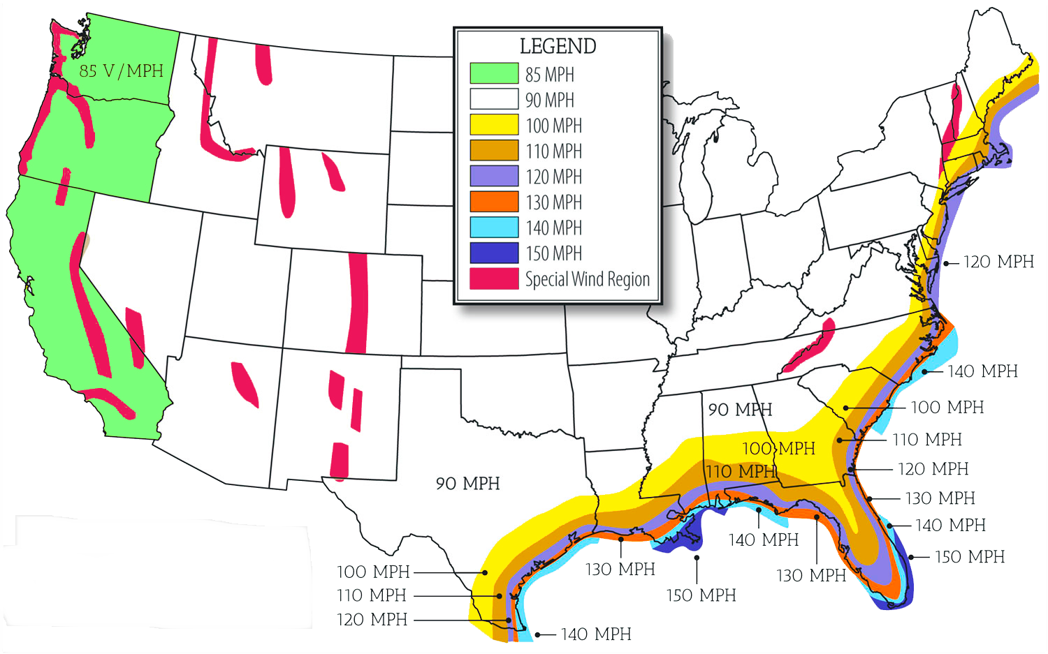 Wind Map Efficient Power Tech